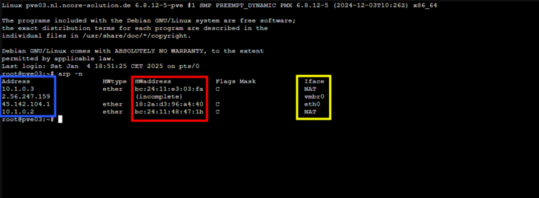 Erklärt: ARP-Tabelle - Proxy_Arp und Neighbour sowie der MAC Filter – Server-Verstehen